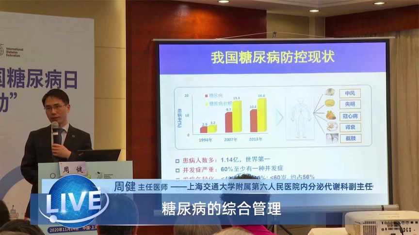 2020联合国糖尿病日暨“蓝光行动”主题科普专场