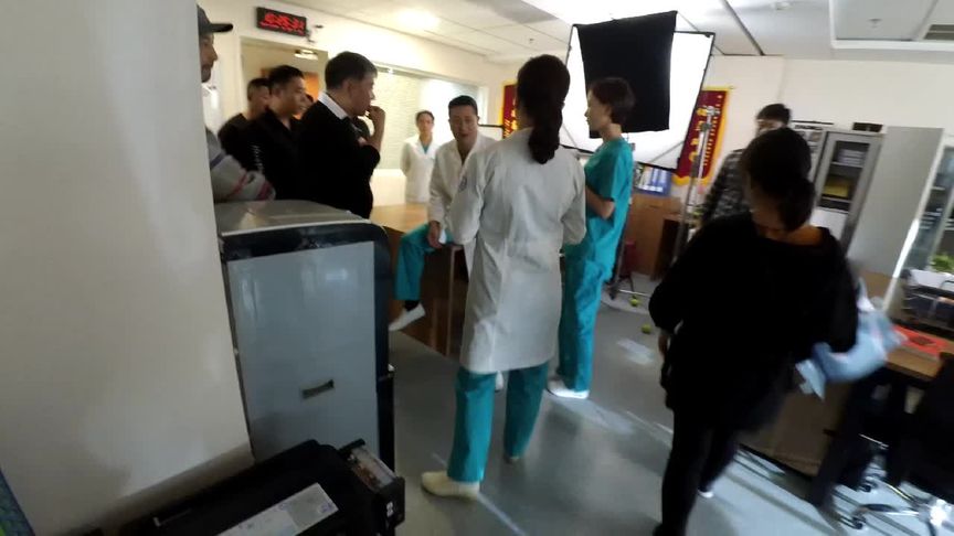 #急诊科医生 #拍摄现场 导演与演员沟通拍戏