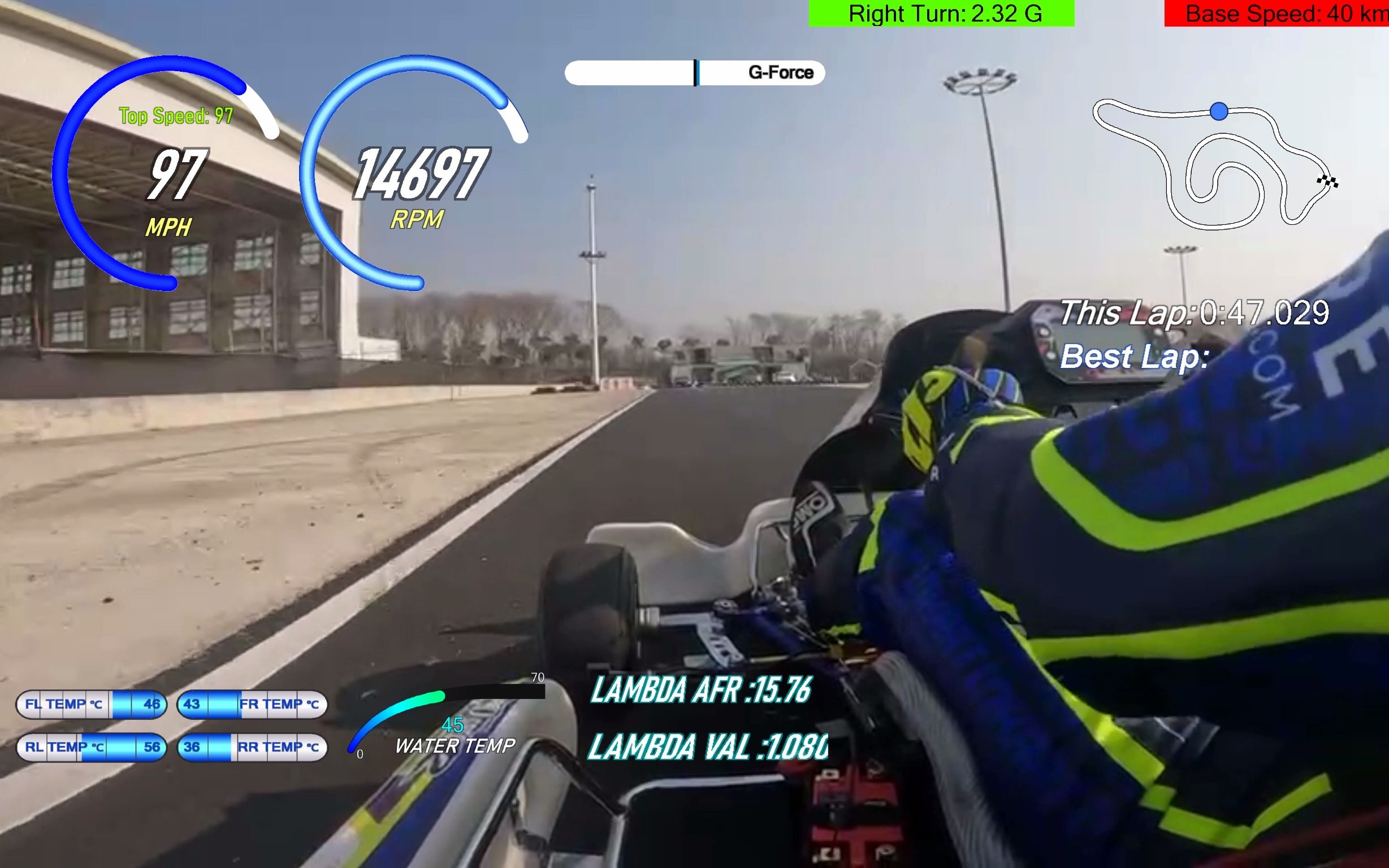 LN IAME X30 二冲 卡丁车 传感器数据采集测试留档(南京极速星辰卡丁...
