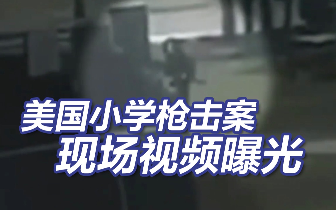19个孩子!美国小学枪击案现场视频曝光 凶手曾公开炫耀武器