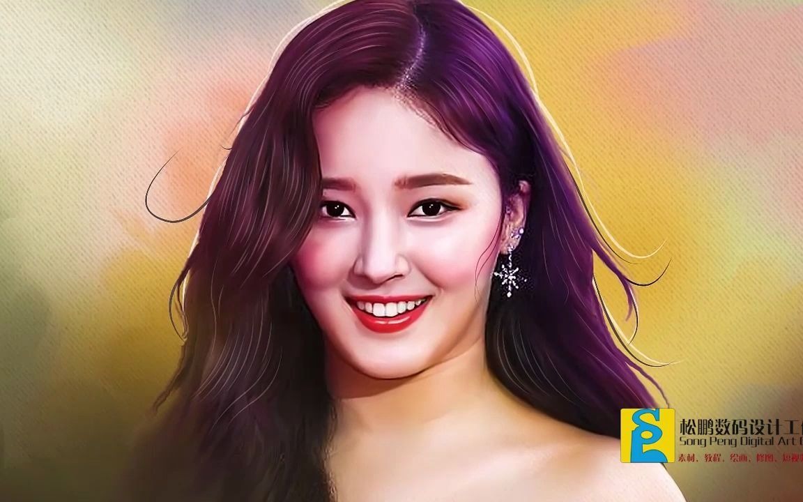 国外大神PS真人照片转手绘漫画教程