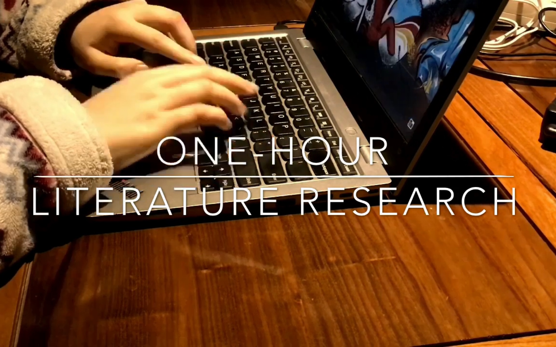 【study with me】听着自己瞎编的一程山路检索文献