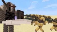 大海解说 我的世界模组大乱斗 手雷大兵对战地狱神秘Boss