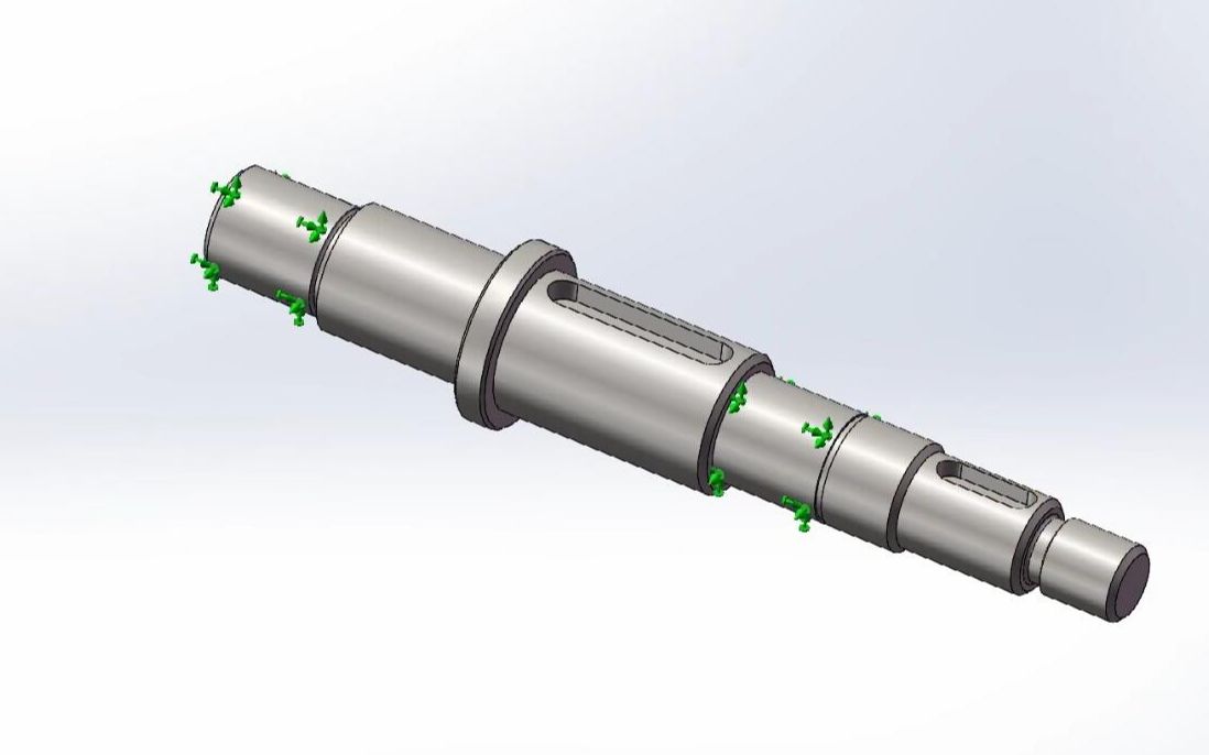 轴的有限元分析校核(用SW讲解)