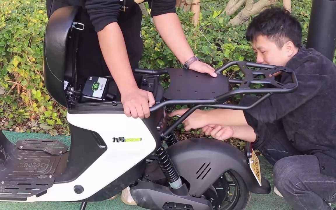 Ninebot九号电动车新C40lite/c65lite/c90后座延加长尾架后备箱货架后...