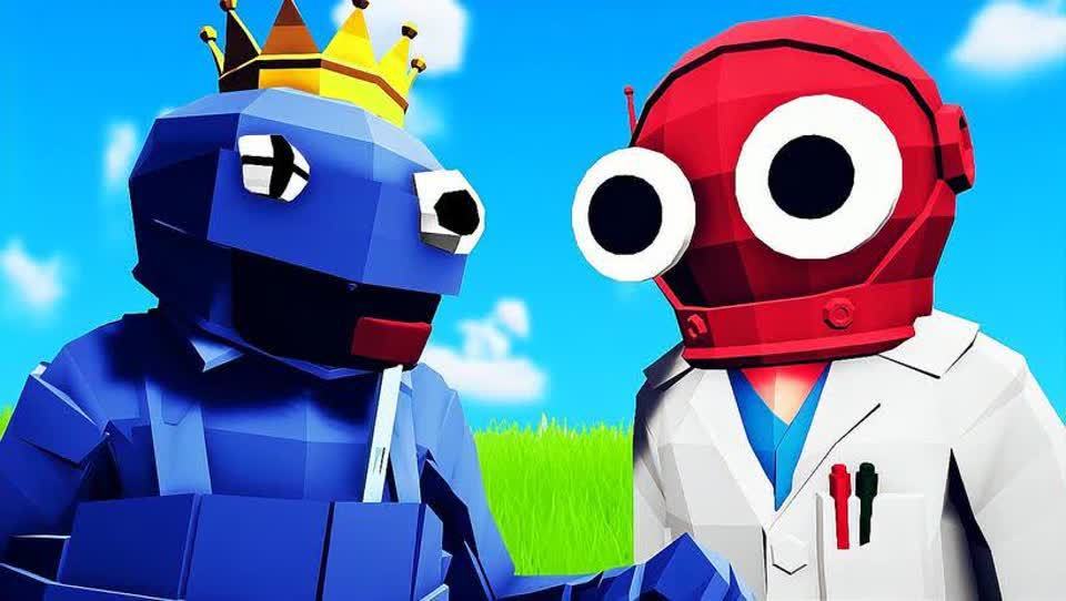 全面战争模拟器:彩虹朋友小橙子们登场挑战所有最强BOSS!!