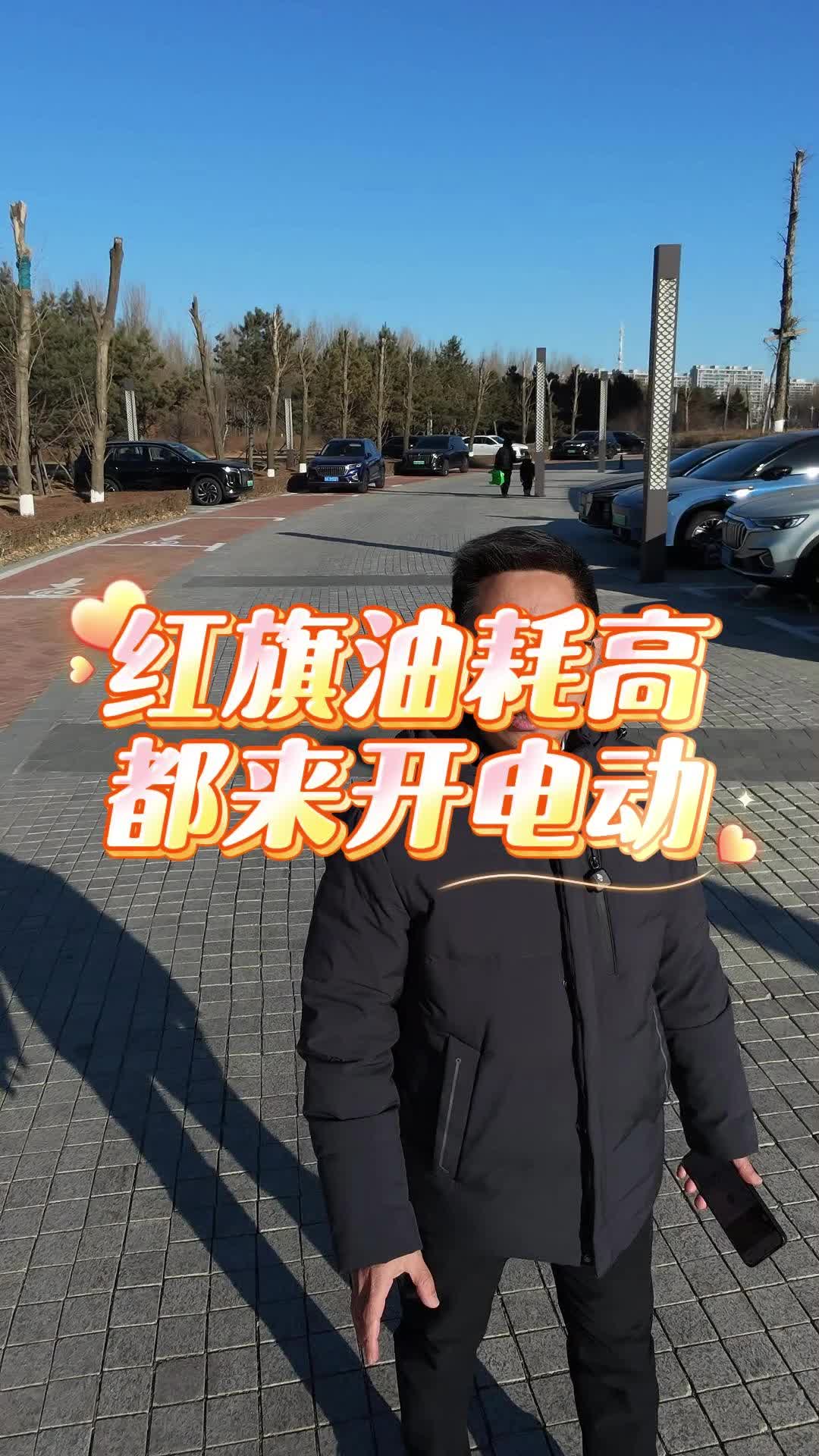 红旗的油耗高吗?开电动车的说红旗费油,我笑抽了 #汽车 #汽车人共创...