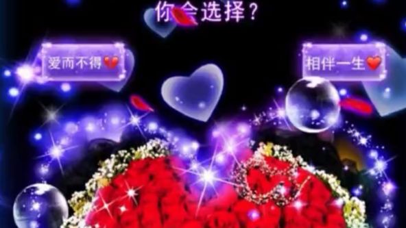 我爱你一生一世!