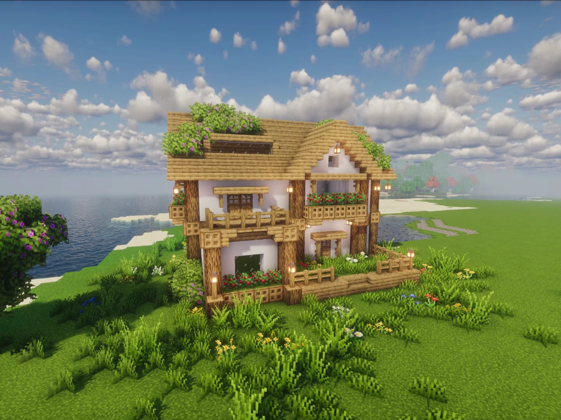 【我的世界建筑教程】小木屋5.0