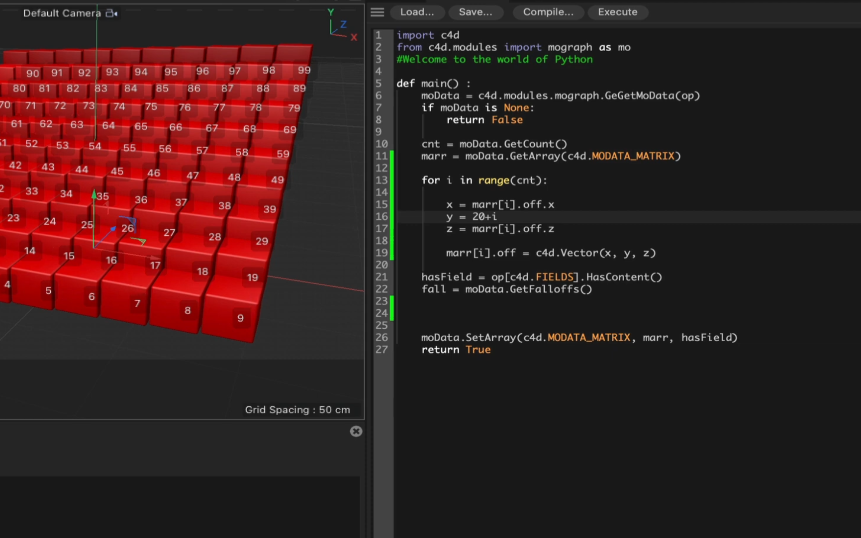 C4D Python语法 python在C4D中的编程基础教程 从零开始到案例制作 ...