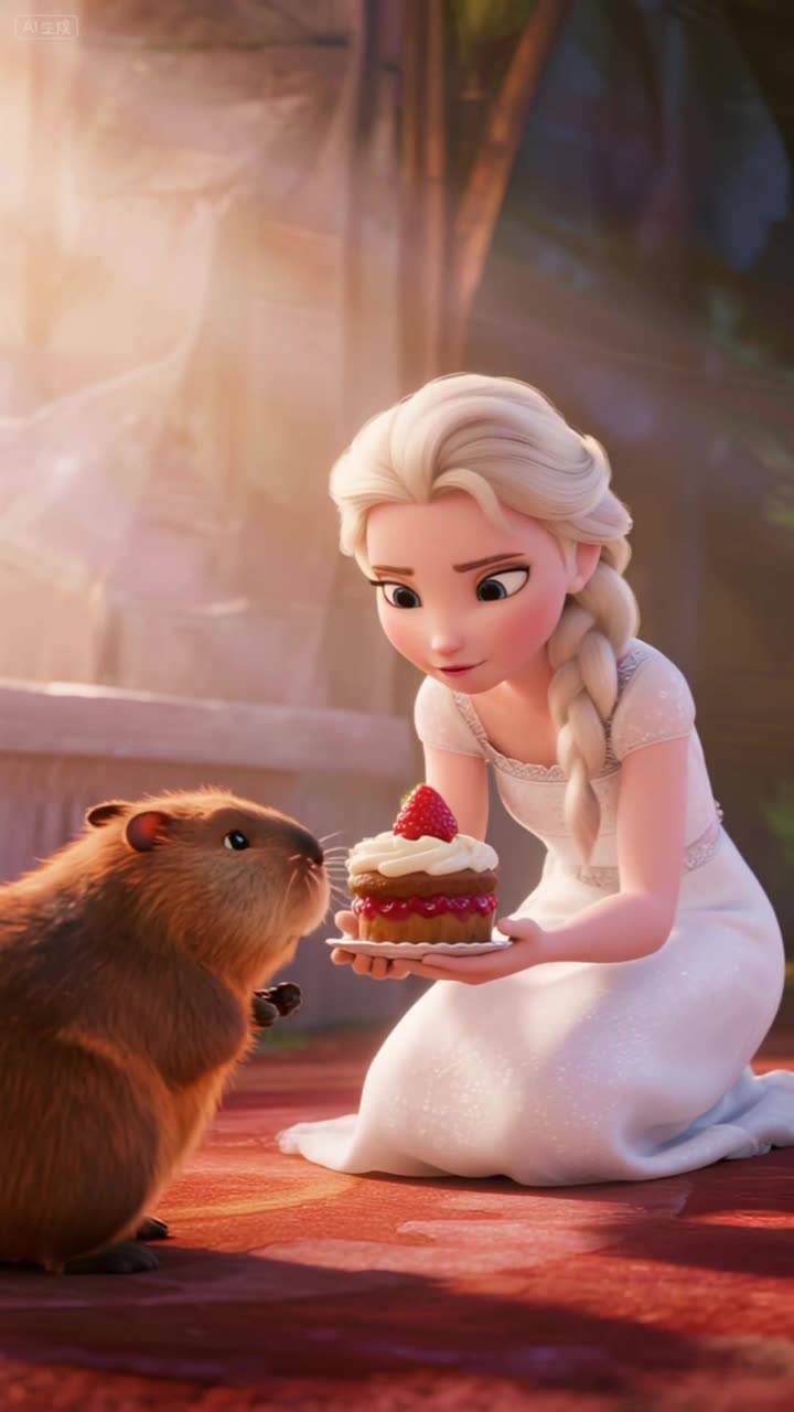 动漫:善良的艾莎公主