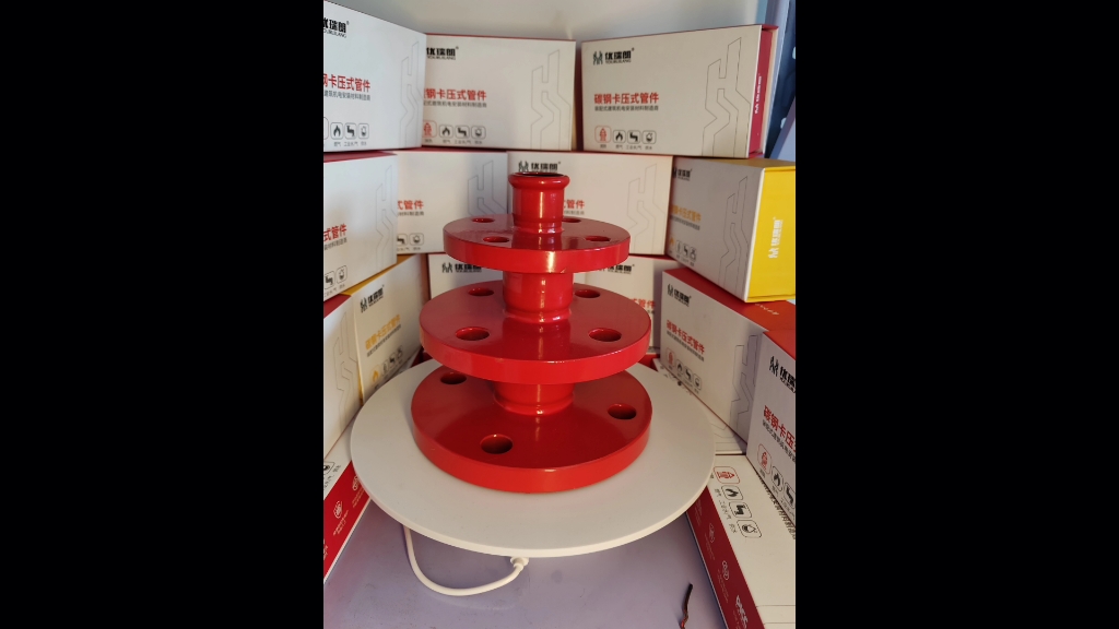 优瑞朗碳钢卡压管件法兰转卡压上新,替代传统丝扣玛钢件,综合成本低 ...