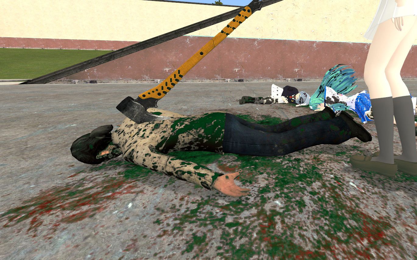 【GMOD】模组推荐:npc受伤沾染血迹_单机游戏热门视频