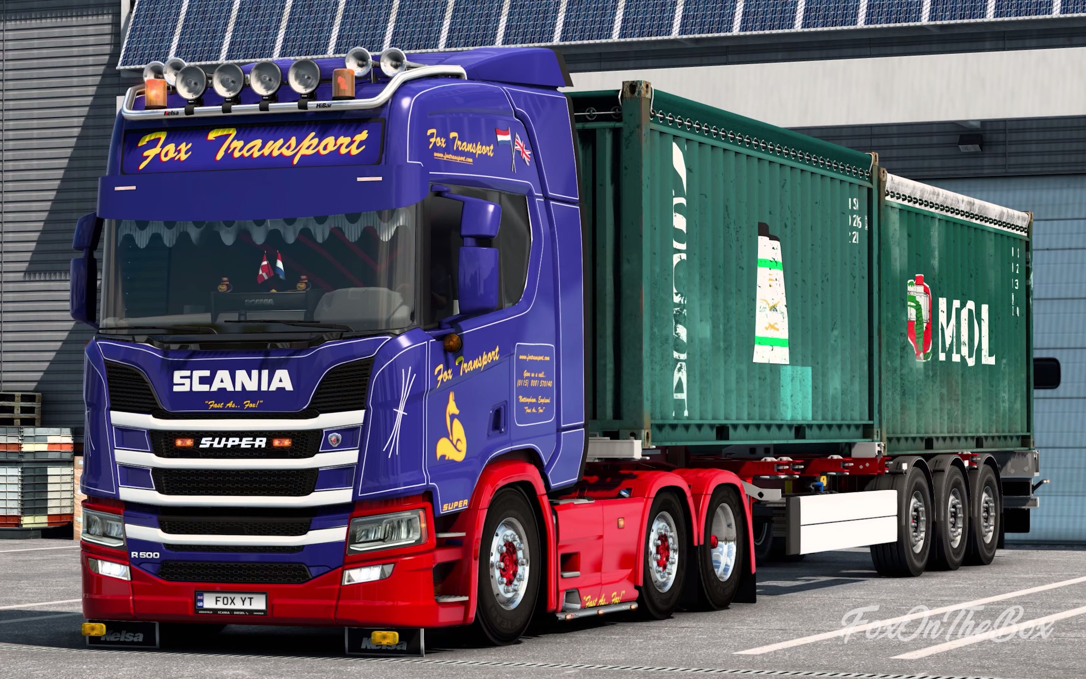 欧卡2 v1.44 | 斯堪尼亚NextGen DC13发动机声音【付费声音模组】