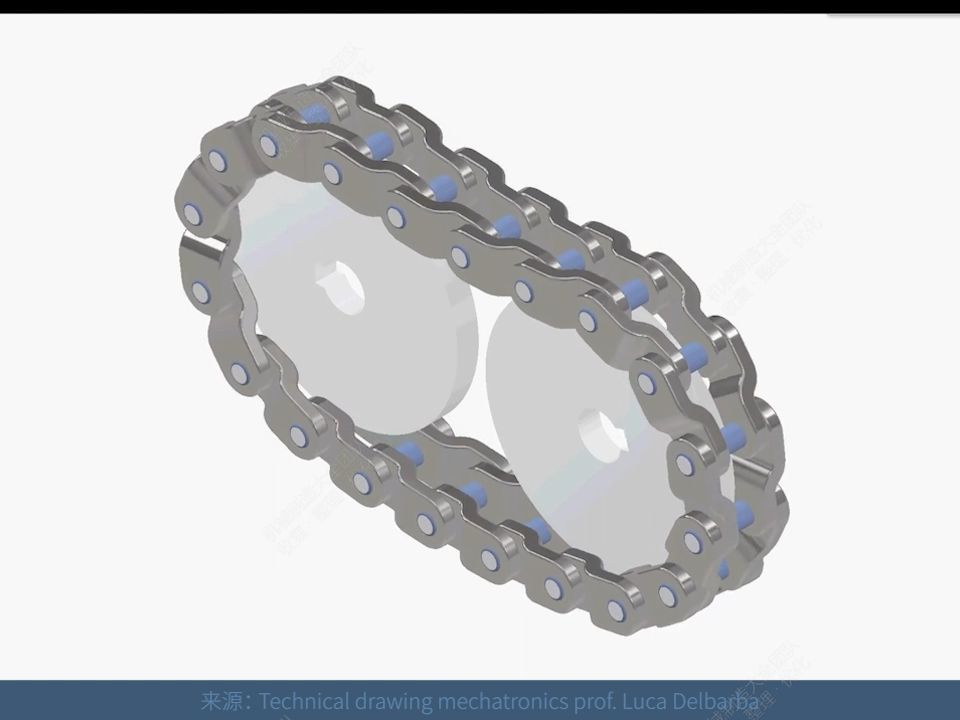 动态链传动动画