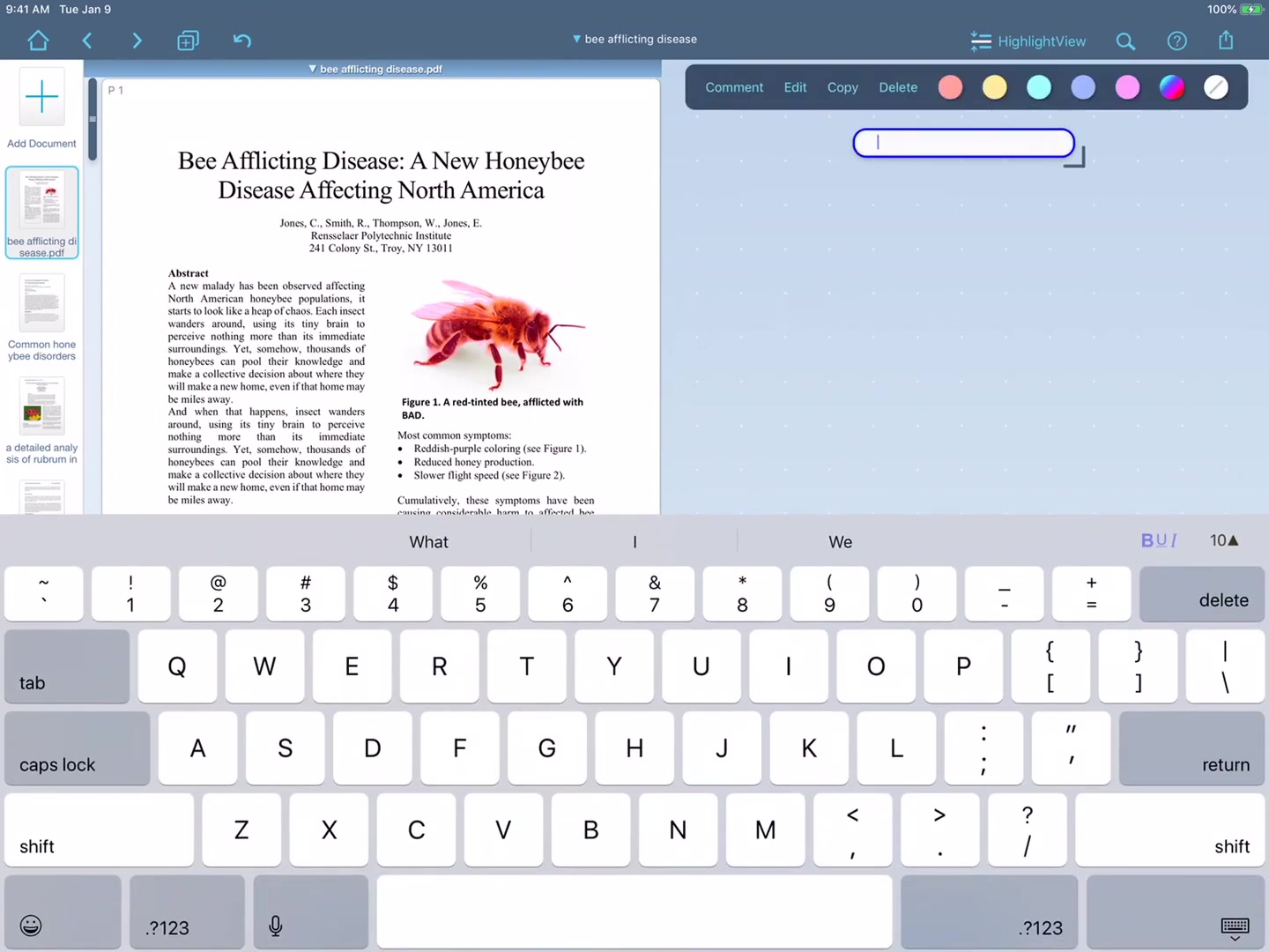 LiquidText iPad 上非常酷的 PDF 笔记应用