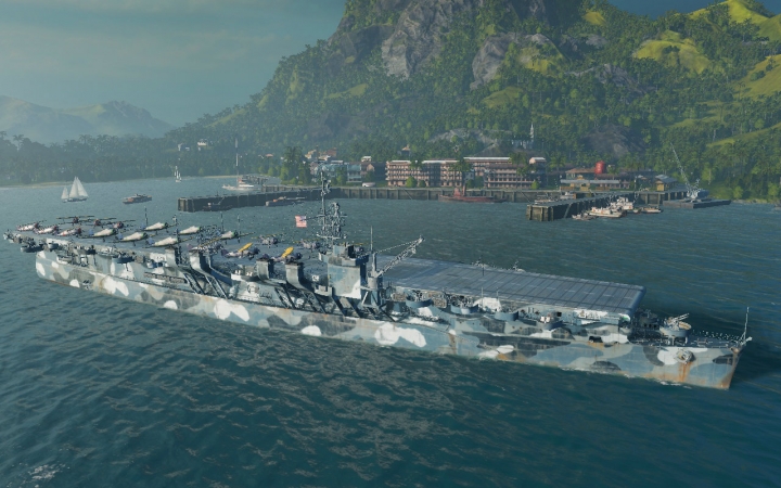 【战舰世界】小宇教你如何使用独立级航空母舰