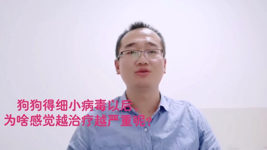 我家狗狗得了细小病毒,治疗几天感觉越来越严重,这是怎回事?