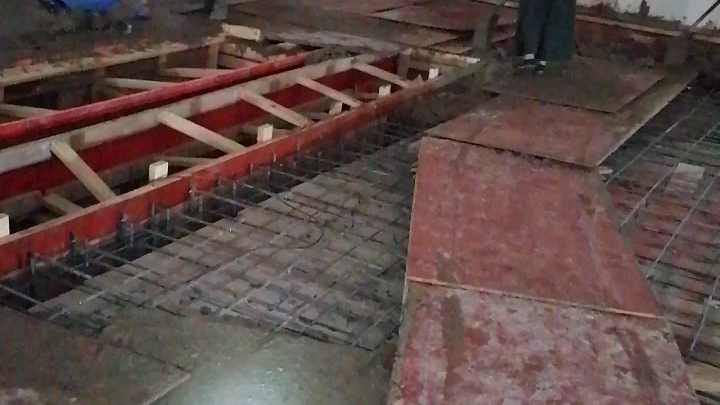 工地搬砖之:配电室基础电缆沟支模浇筑