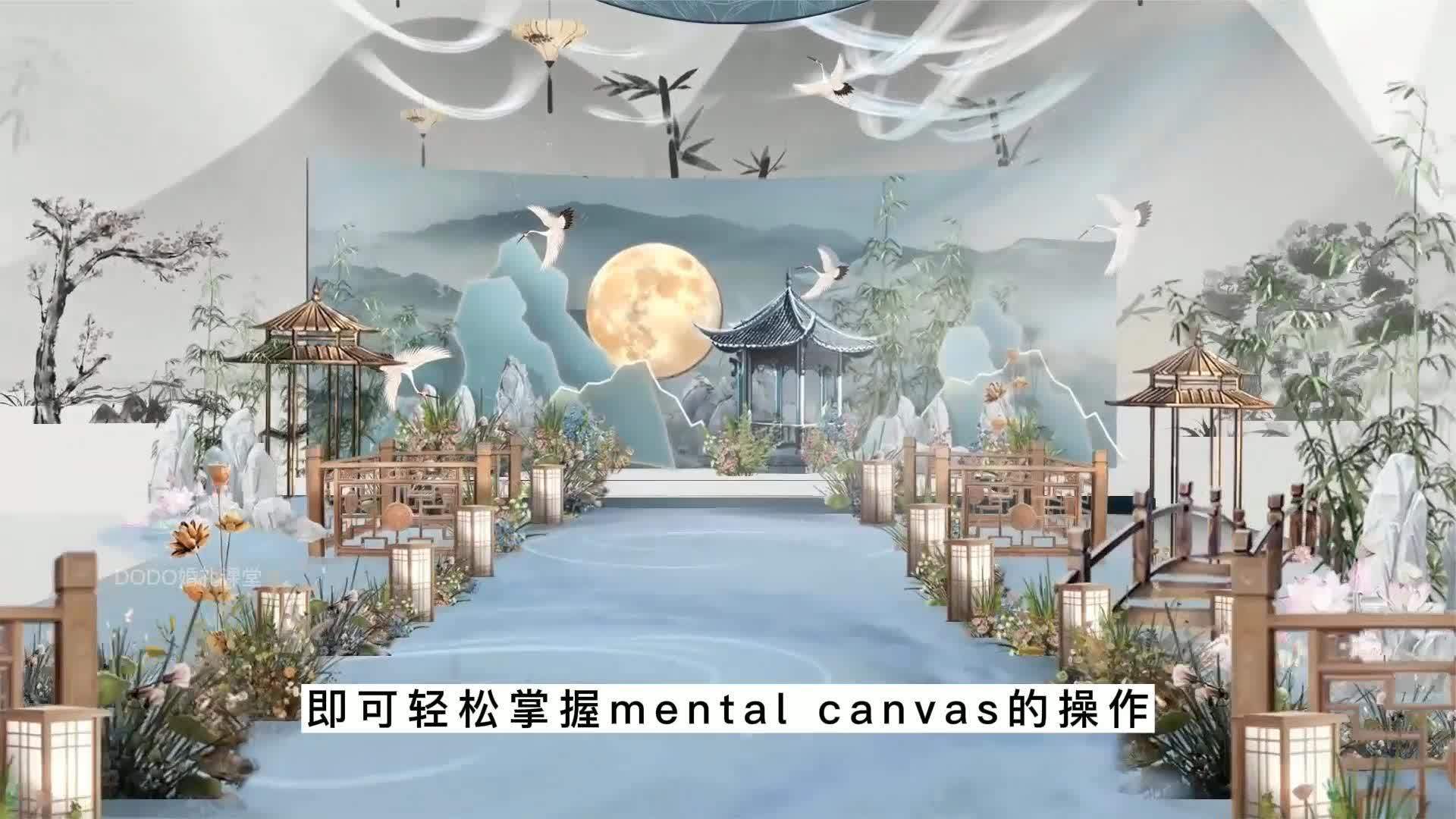 让PS画的婚礼效果图也能动起来
