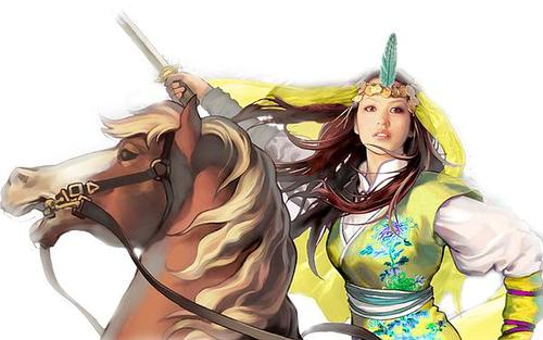 翠羽黄衫霍青桐【金庸群侠传5第一百一十七期】