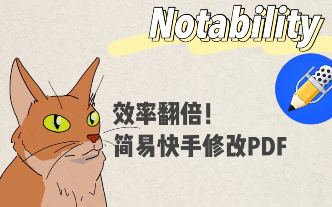 Notability超实用小技巧3|简易快手修改PDF,增减页面/去水印/修改文字,...