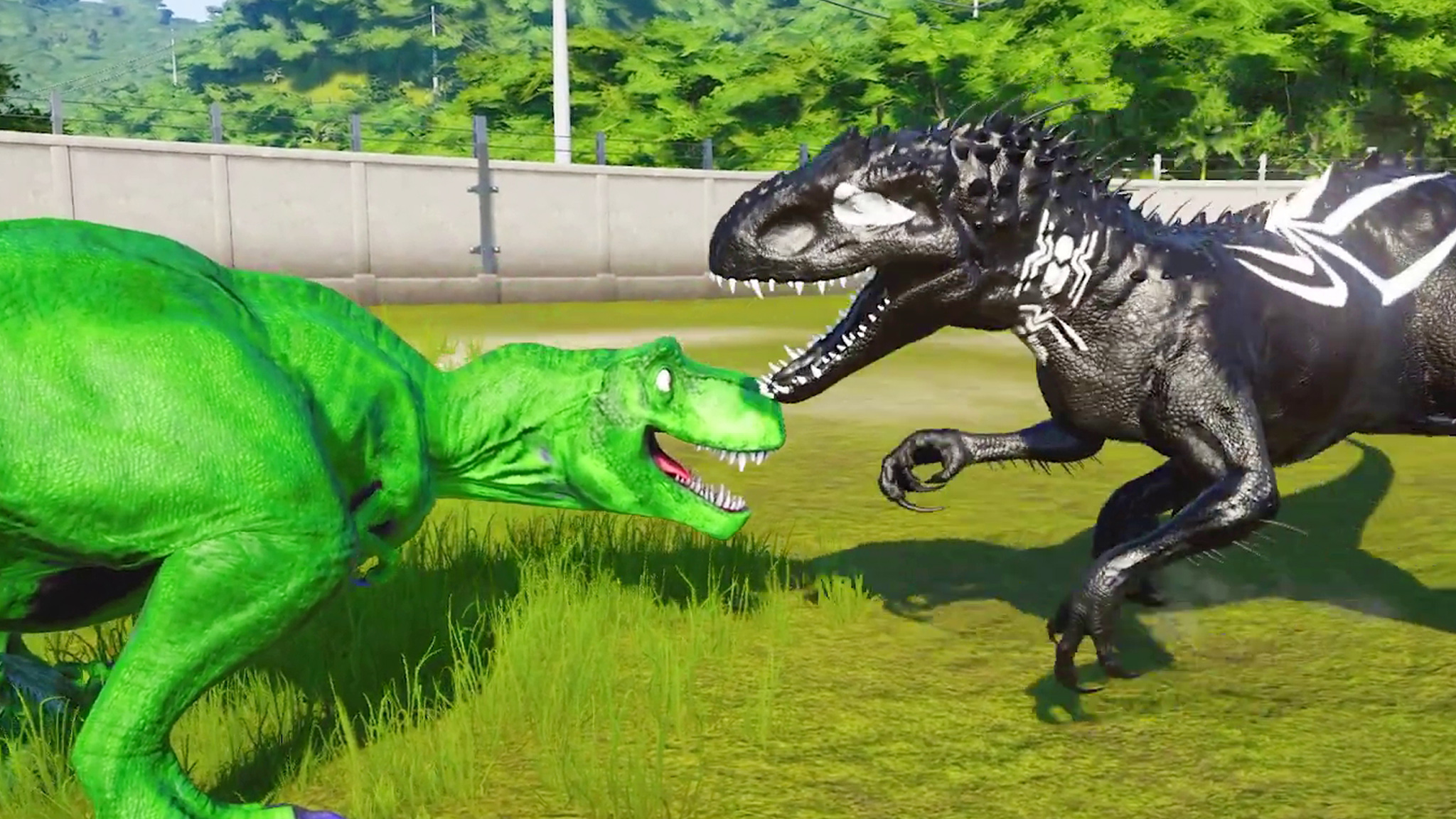 “魔”狂暴龙、霸王龙 ~ 侏罗纪世界进化_单机游戏热门视频