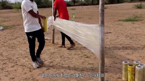小哥用15000根橡皮筋实验,拖拉机能否冲破障碍?结局太意外!科普实验