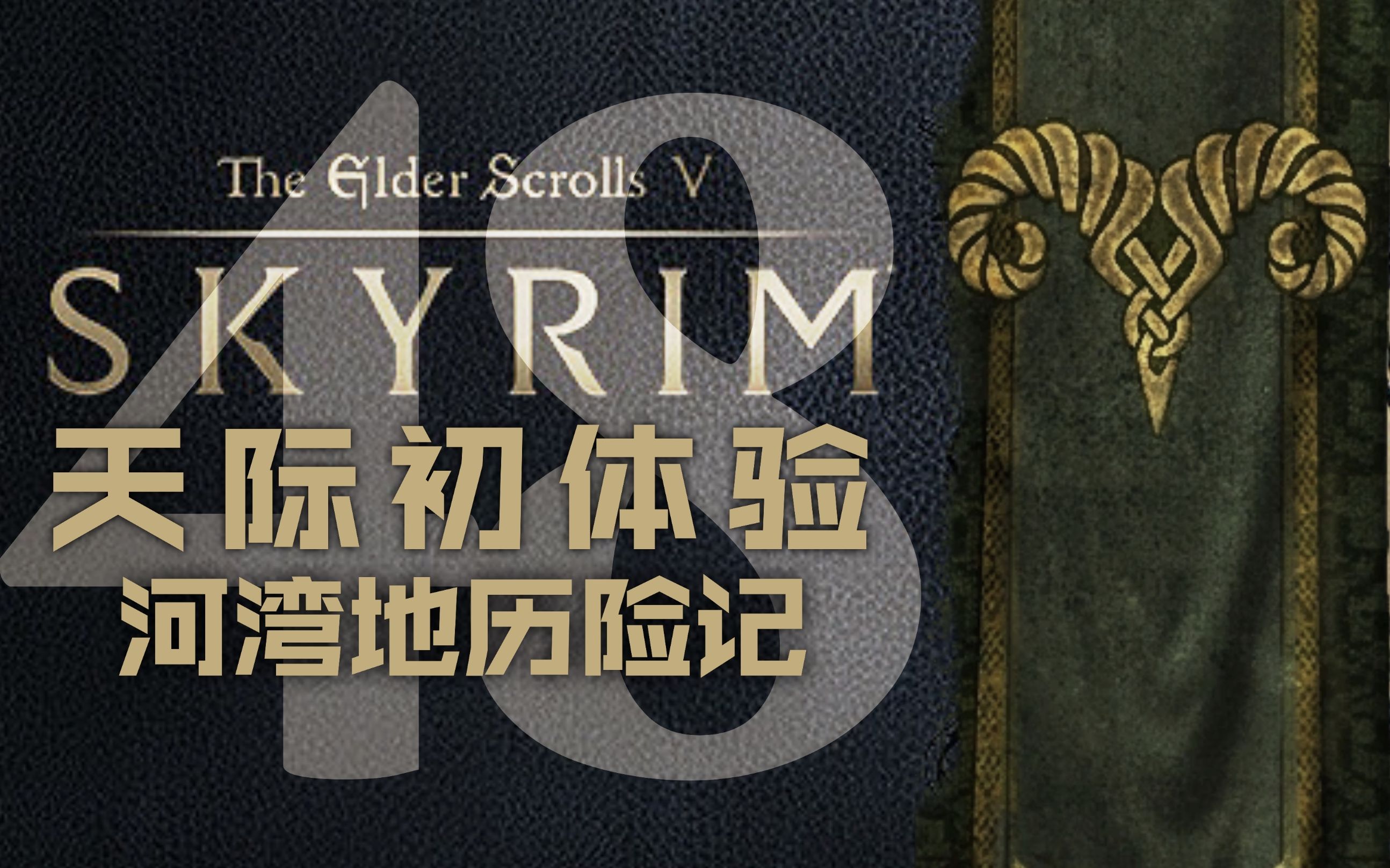 【老滚5】鳄の初体验48:河湾地冒险记【上古卷轴5天际十周年版】_...