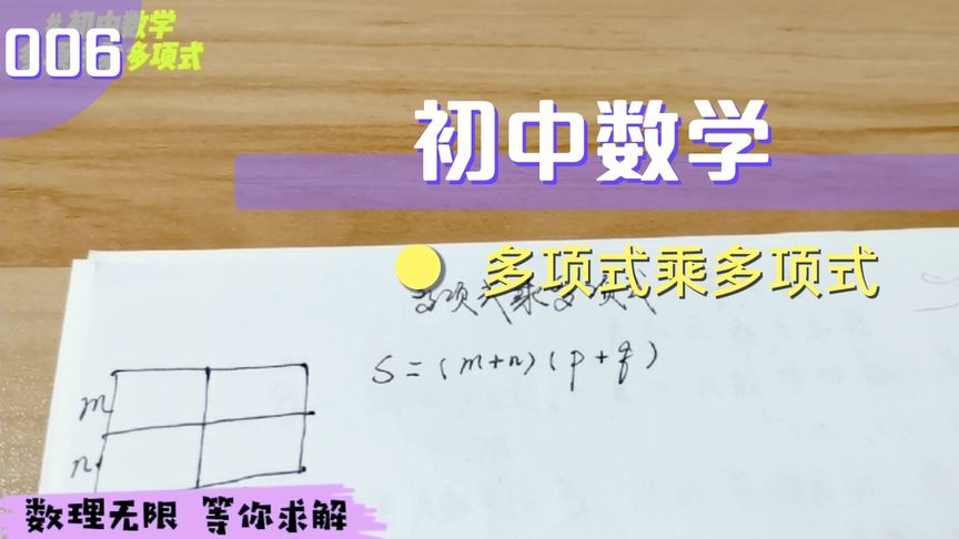 初中数学,整式乘法,多项式乘多项式