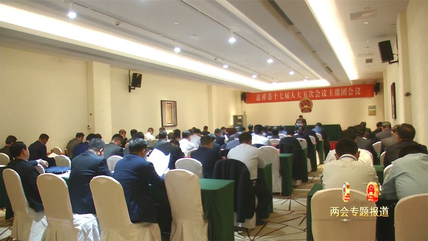 【聚焦人代会】县第十七届人大五次会议举行大会主席团第三次会议