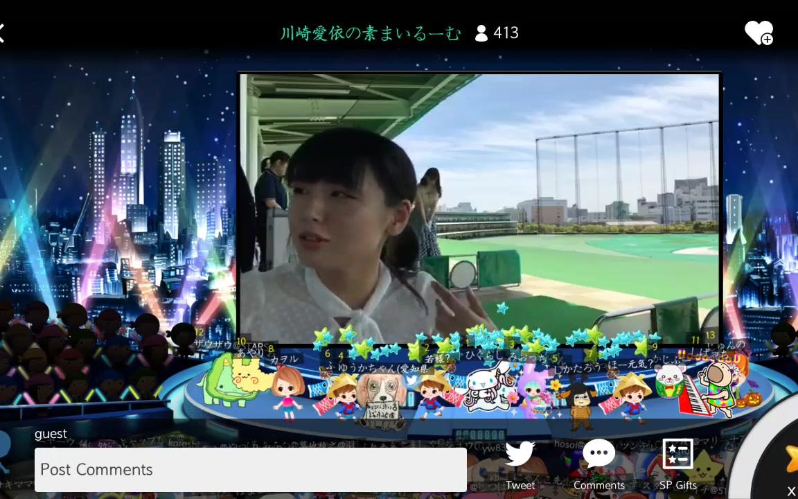 《实况转播1》@日本妹子川崎爱依高尔夫⛳️学习中,有亮点哦