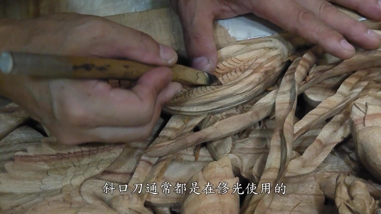 各种木雕刀介绍和应用