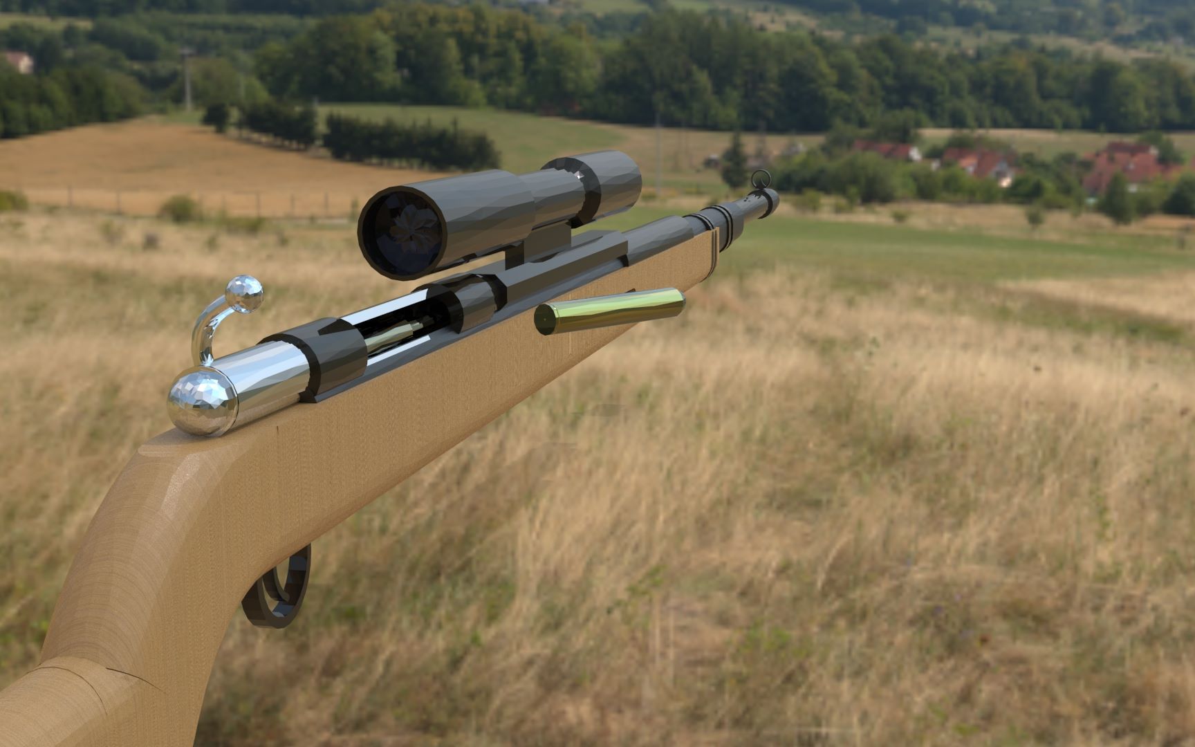 keyshot-revit建模渲染,渲染6小时,播放9秒钟