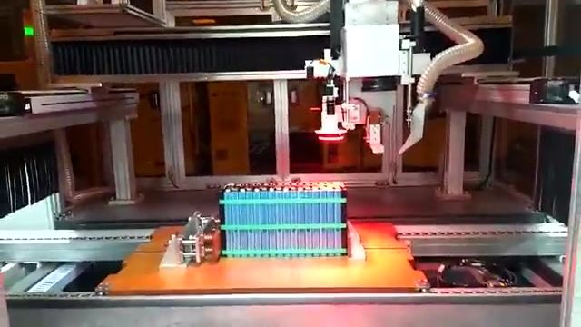 #新能源电池模组半自动生产线#动力电池