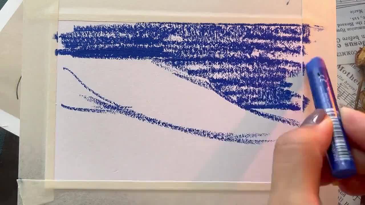 总是下意识寻找,却总是第一眼看到油画棒绘画重彩油画棒油画棒教程