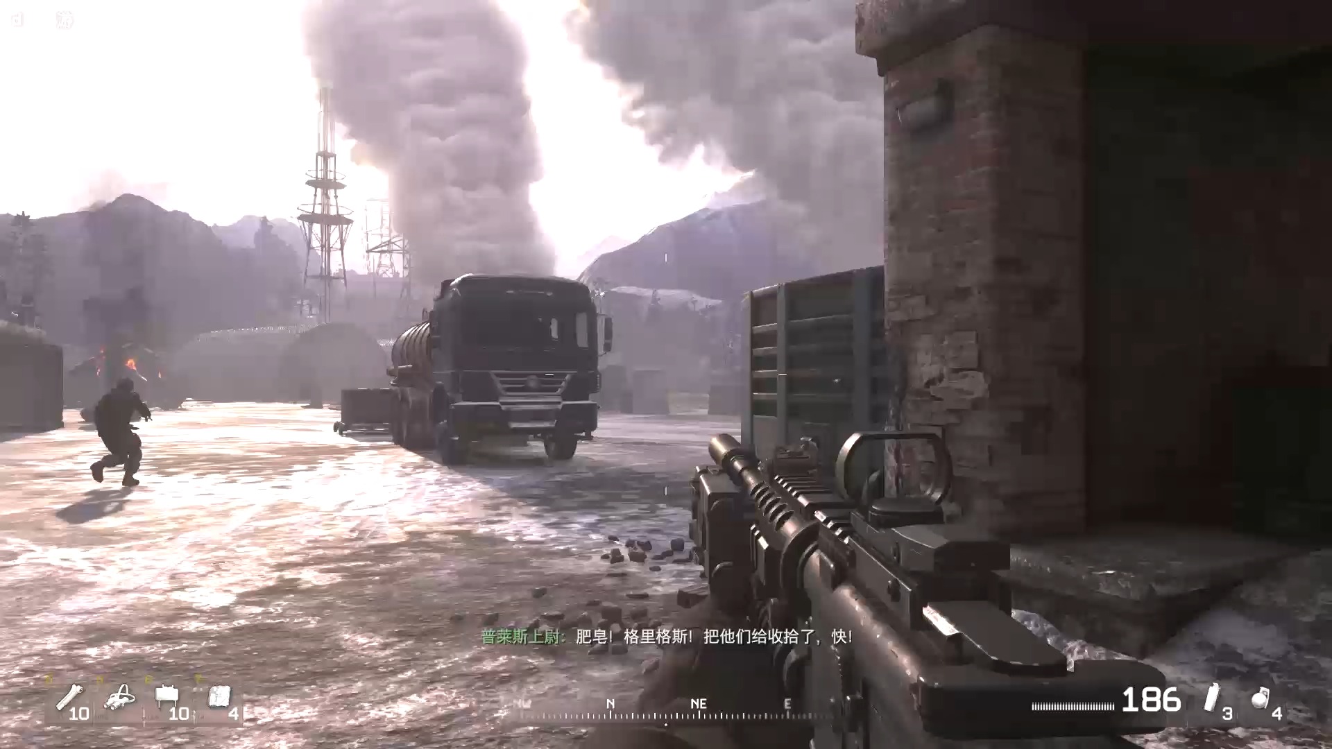 经典游戏【COD4】使命召唤4现代战争重制版 中文剧情流程攻略 P16...