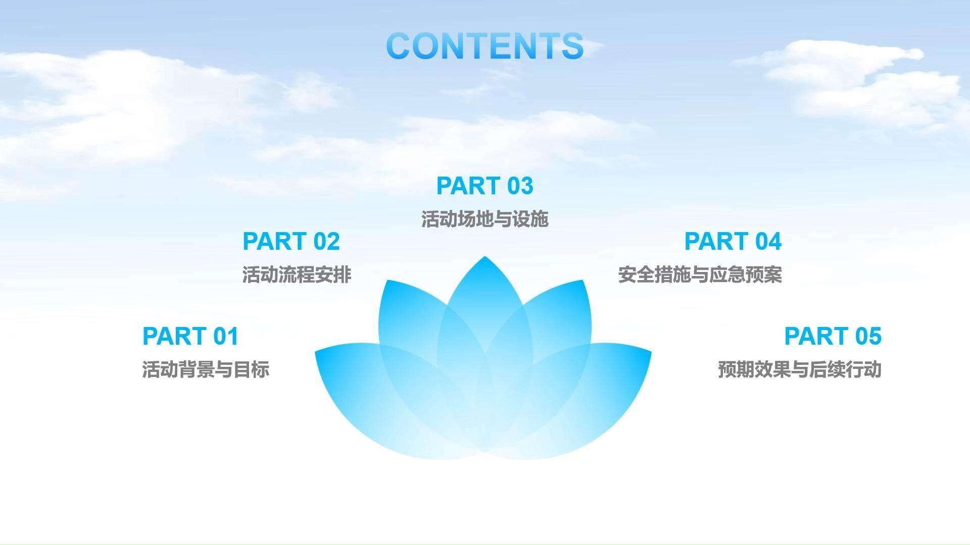 利用平滑切换做出高级动态花瓣形状PPT目录页,ppt的尽头是平滑,简单...