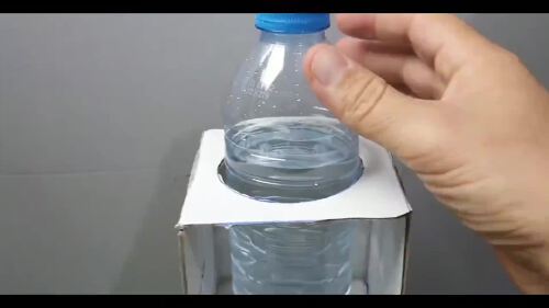 如何用纸板制作迷你饮水机我爱发明我爱制作用废品制作创意手工科技...