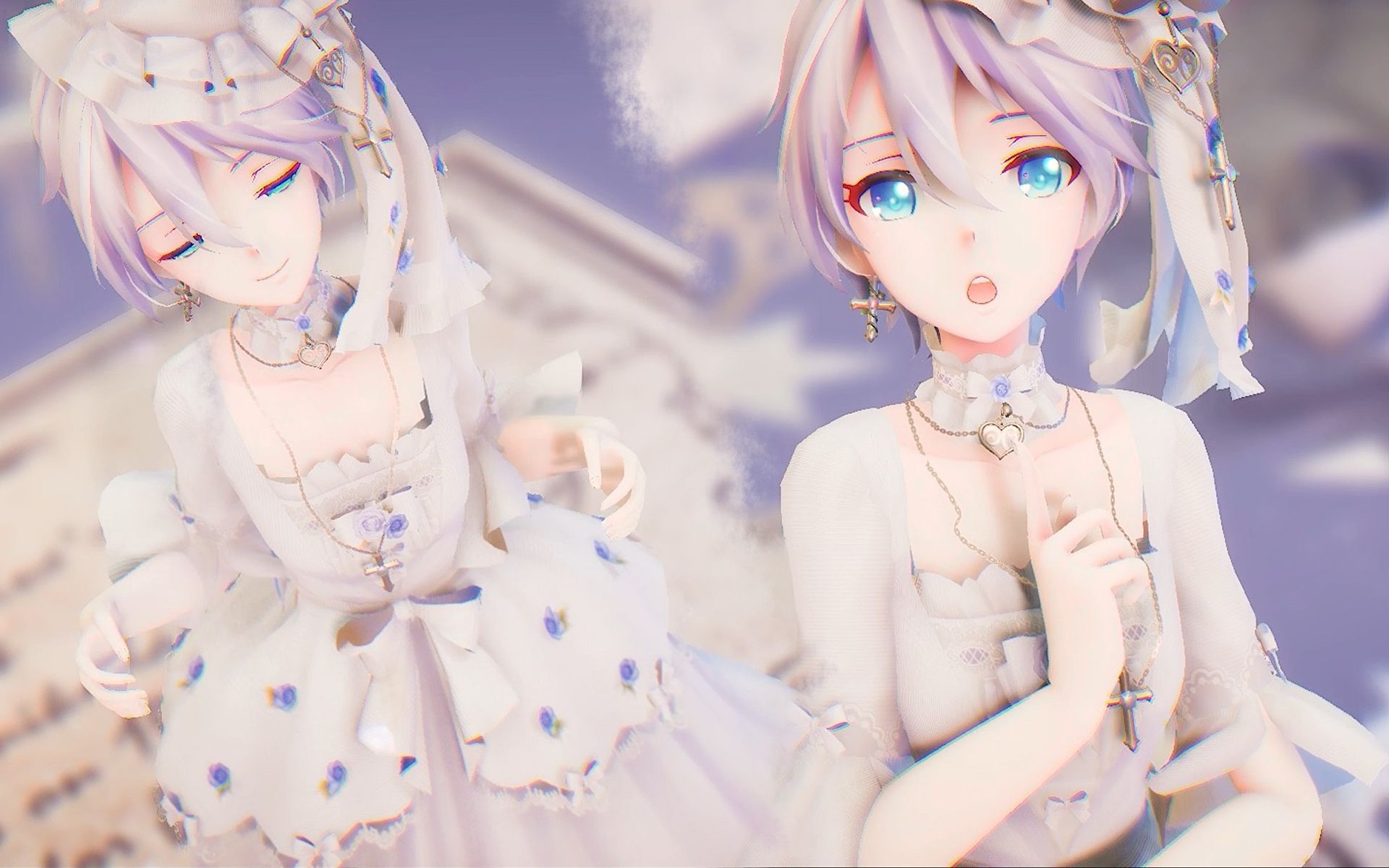 【言和改模测试】言和小天使的少女风情【言和MMD】