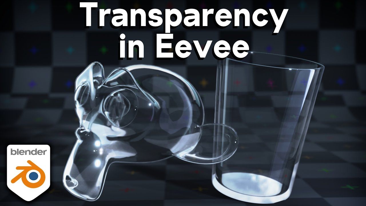 Blender 新eevee 玻璃渲染技巧!