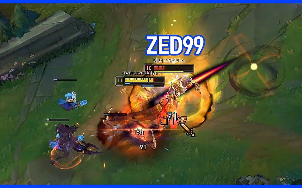 韩服第一亚索Pz ZZang:让韩服第一劫也惊慌的操作!亚索vs劫/亚索vs诺手