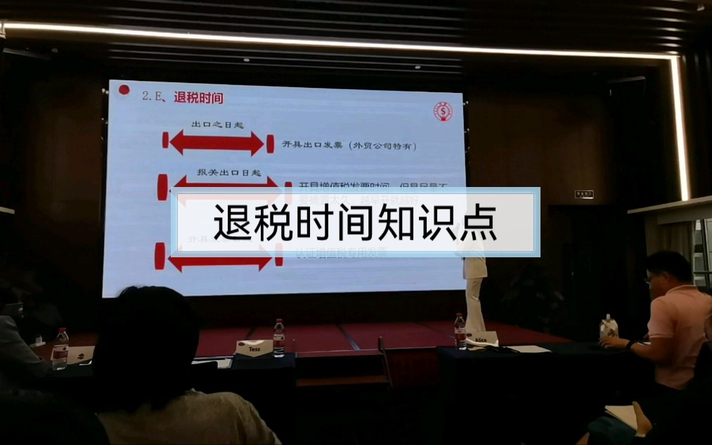 退税时间知识点