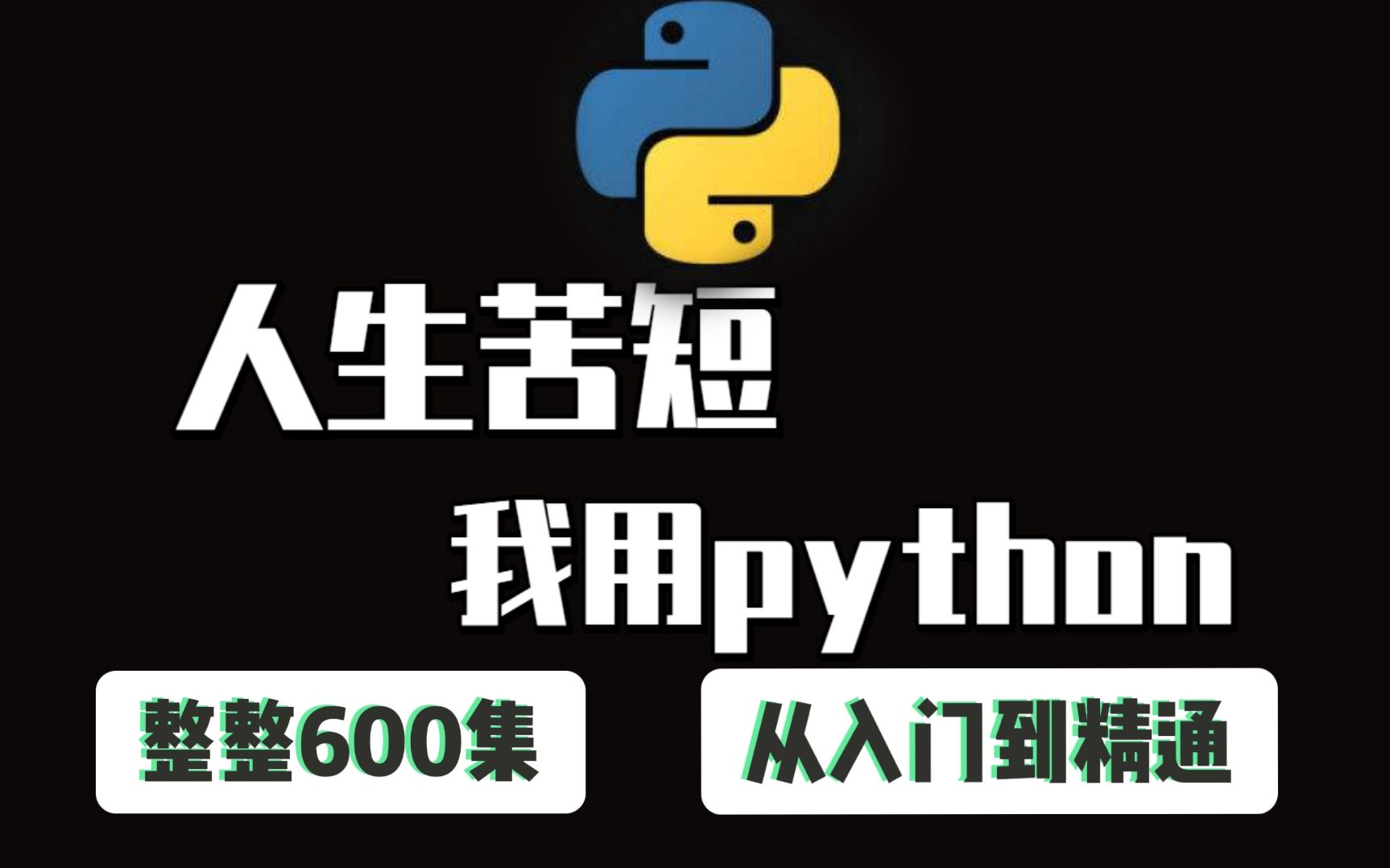 【最新版Python】整整600集—由浅入深,手把手教学,学不会推出IT界!三...