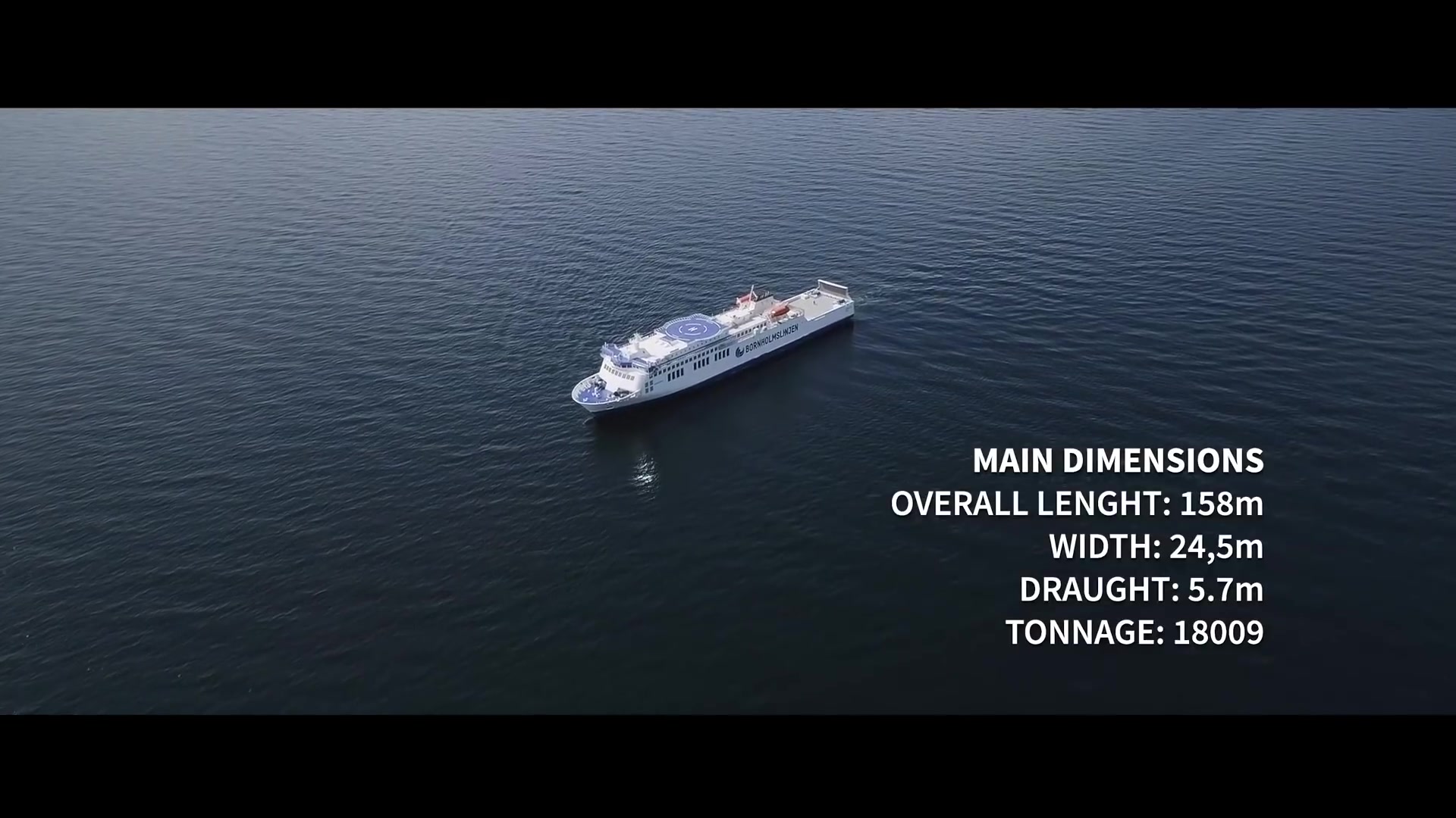 集装箱船内的外观视频巡演