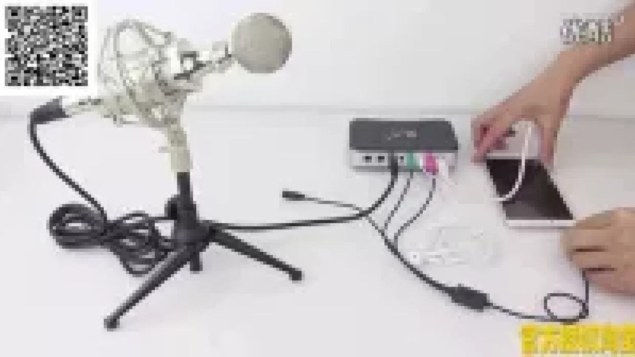 魅声T600声卡与安卓-苹果手机连接方式教程
