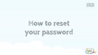 如何重置您的密码
