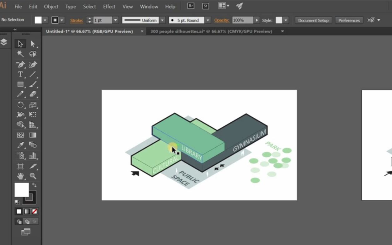 【作品表现教程】分析图制图要点 SU+AI+PS | 简单案例讲透常用命令(...