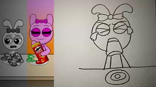 宝宝吃美食的简笔画唯妙唯肖超吸睛