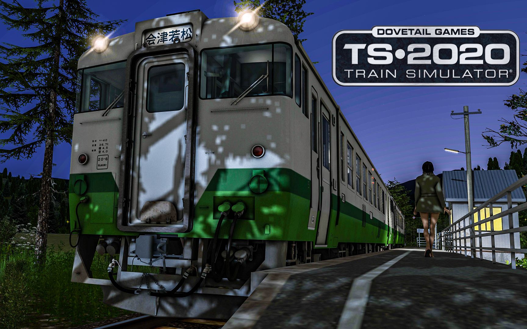 模拟列车2020 - 只见线 #6:60km定速回复运转 正点到达会津柳津 | ...